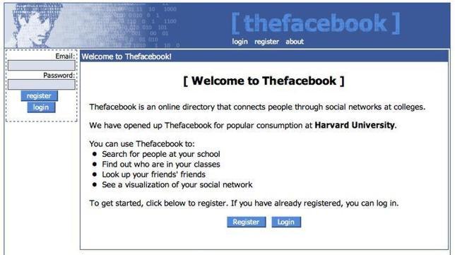 La evolución de Facebook a través de sus rediseños