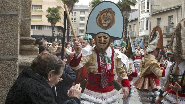 El «triángulo mágico» del Entroido en Galicia