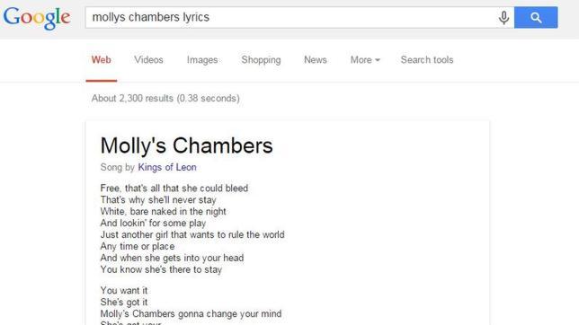 Google quiere que aprendas las letras de las canciones