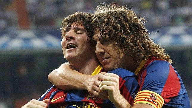 Messi y Puyol, con contusiones tras el partido de Madrid