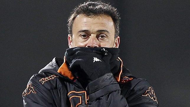 Traspié de la Roma de Luis Enrique
