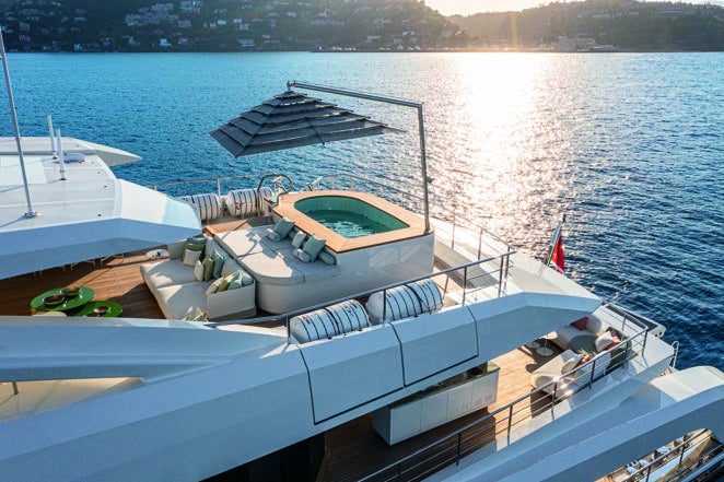 RIO, un yate de lujo de 62 metros de eslora creado a medida por CRN