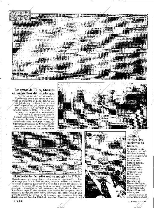 La «prueba decisiva» de la muerte de Hitler - Archivo ABC