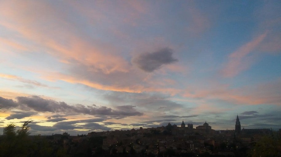 Con el sol de la tarde