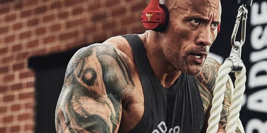 Los consejos de entrenamiento de La Roca para superarse a sí mismo