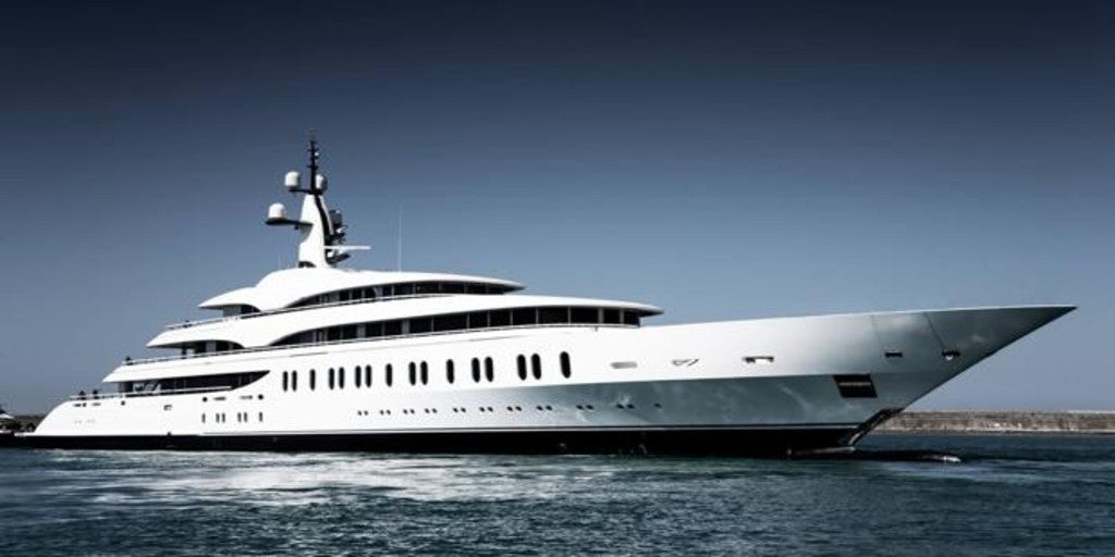 La exclusividad de un megayate de 175 millones de euros